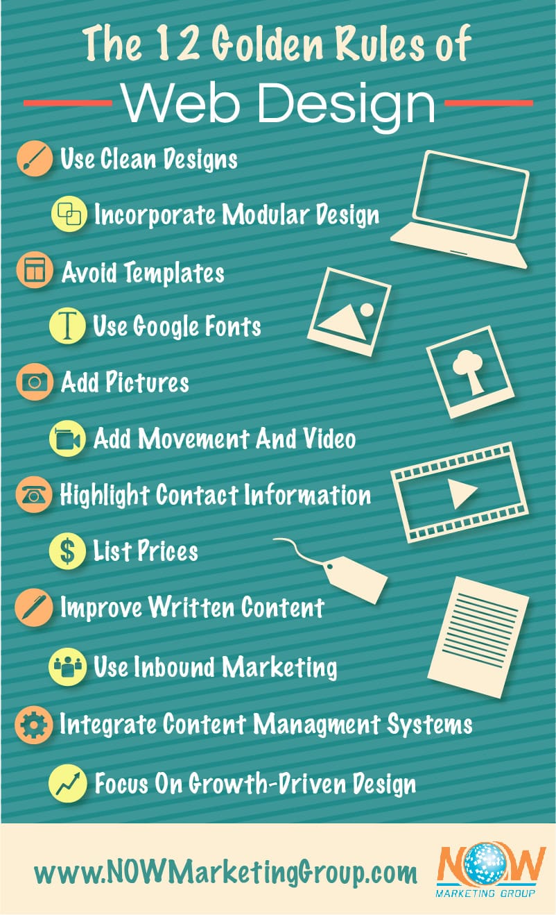 The 12 Golden Rules of Great Web Design in 2017 - NOW Marketing Group